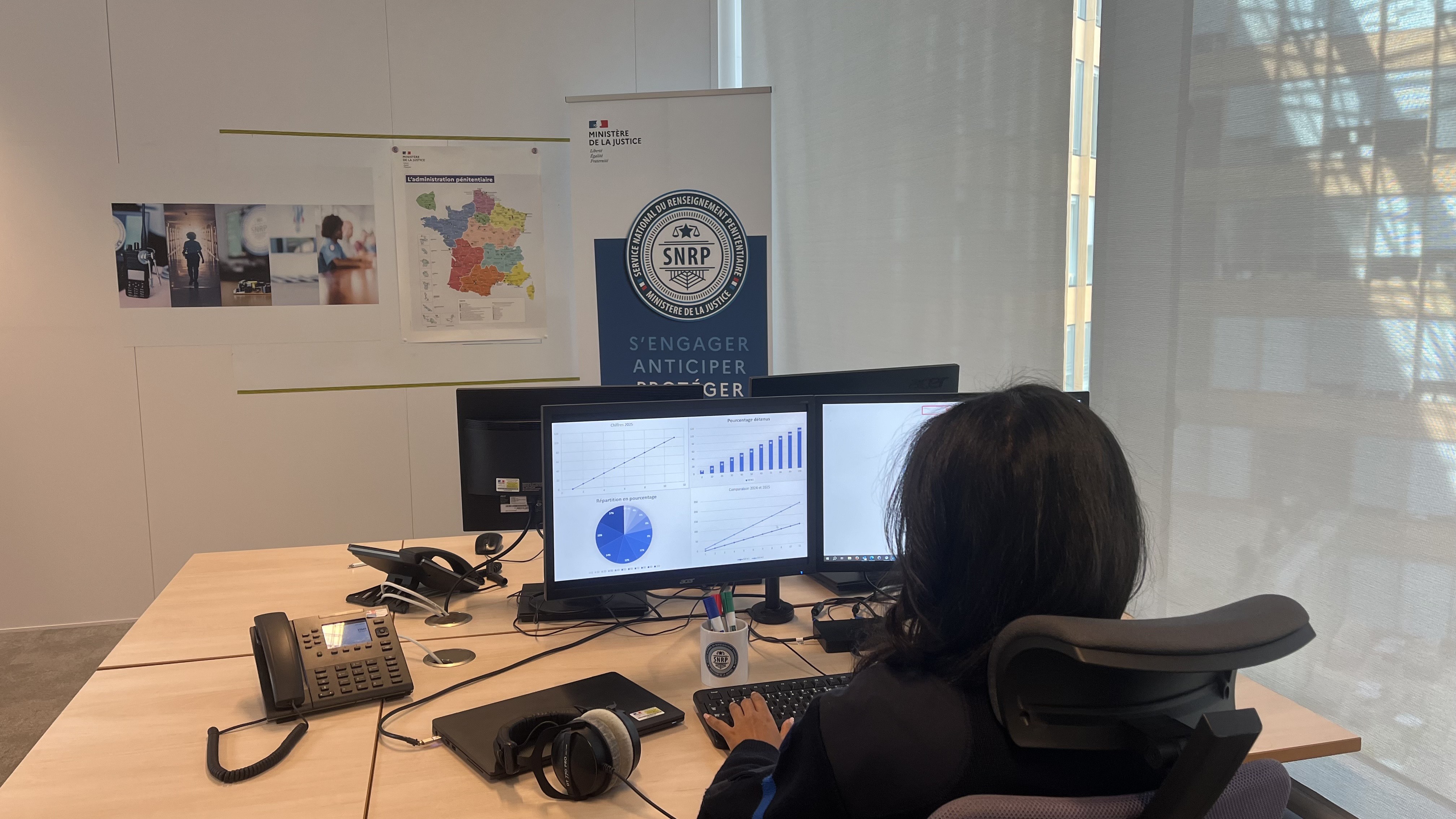 Sofia, analyste du renseignement pénitentiaire | La Justice recrute